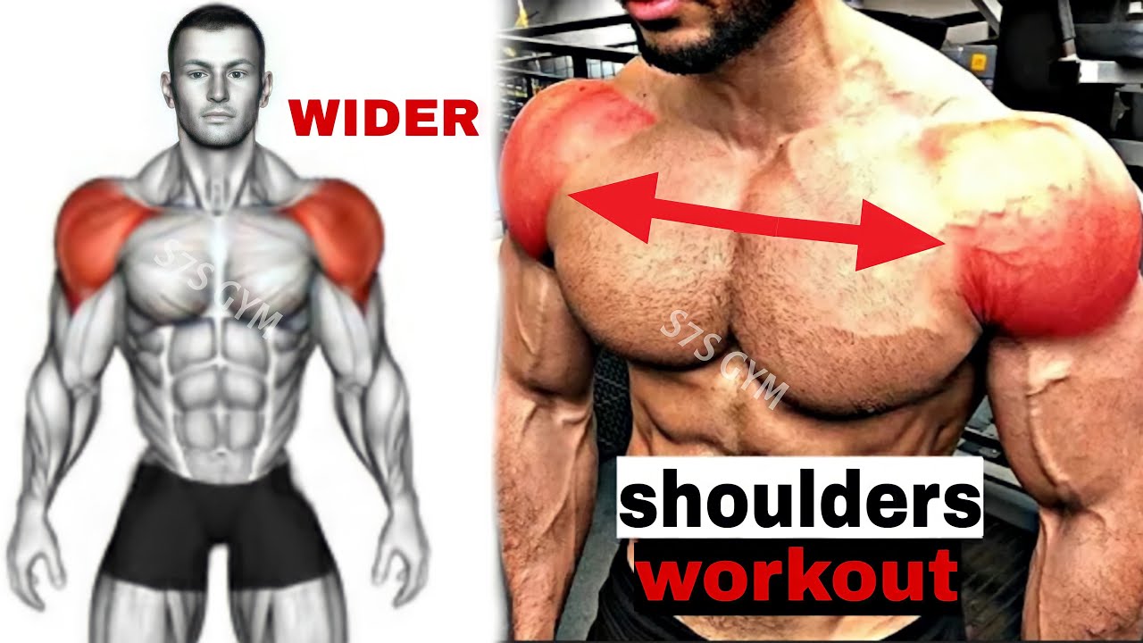 Best Shoulder Exercises for Boulder Shoulders - YouTube