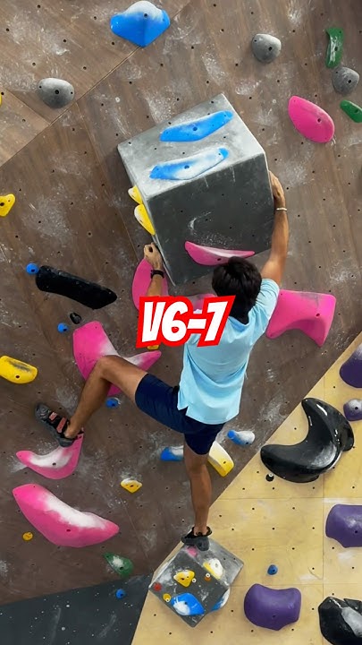 V6 - V7 Boulder Problem #rockclimbing #bouldering #fitness #motivation #subscribe #like #comment ...