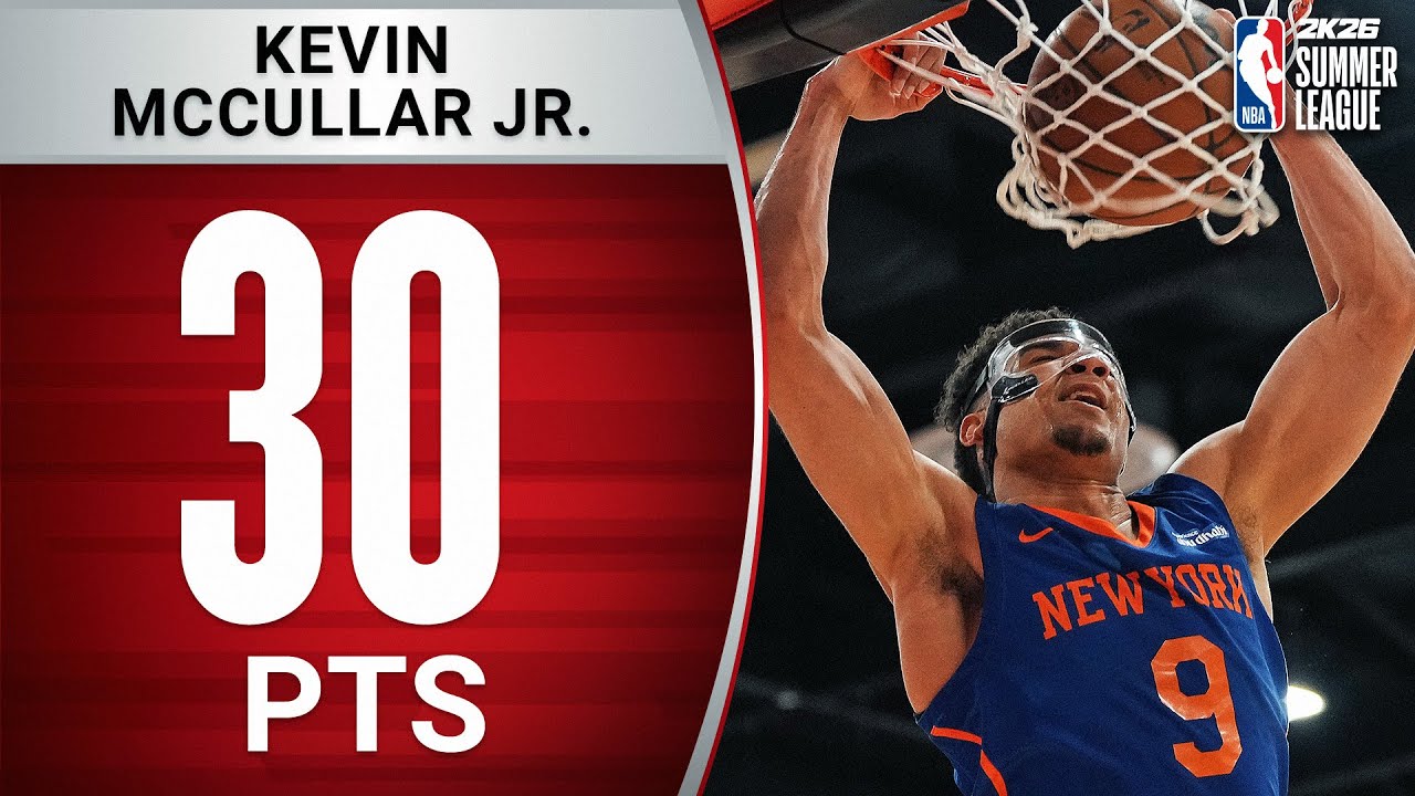 Kevin McCullar Jr. GOES OFF For 30 Points In Summer League! | July 13 ...
