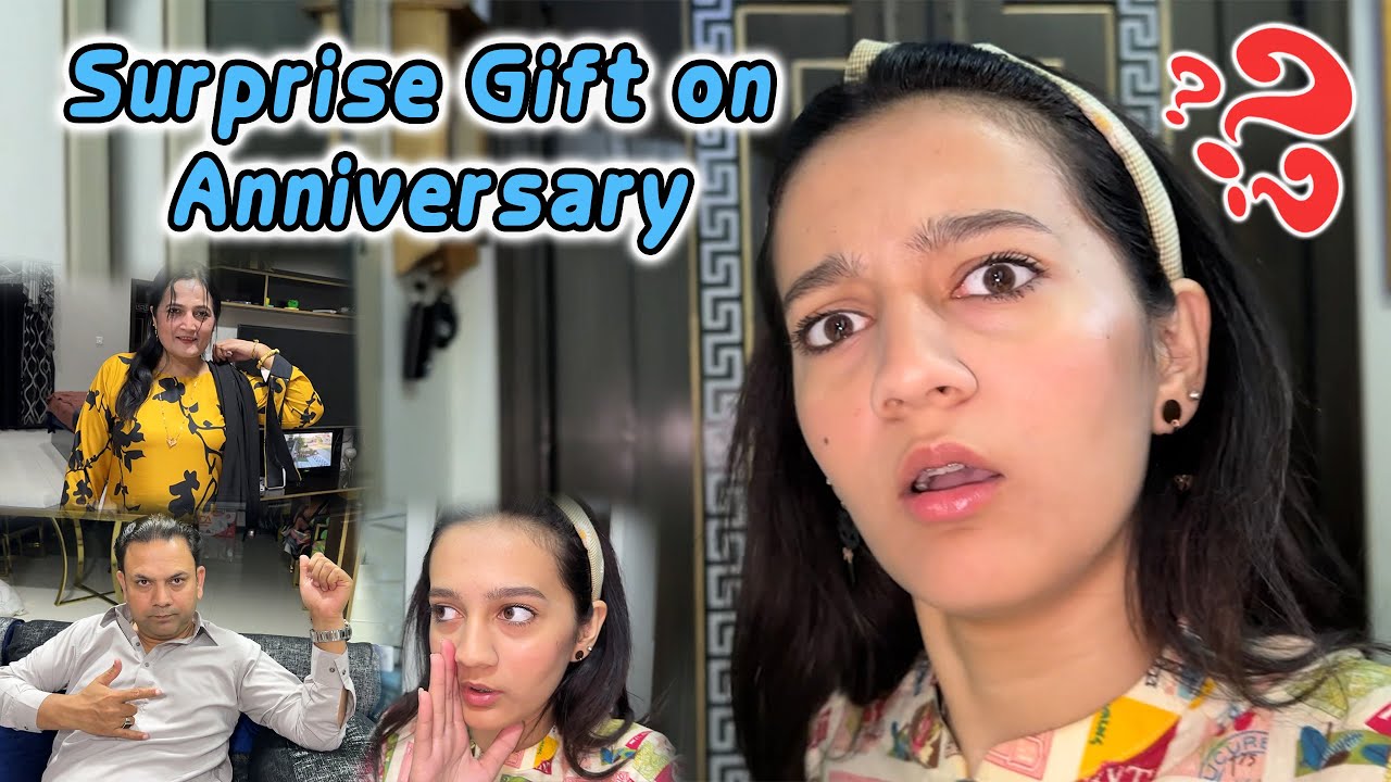 Mama baba ko anniversary pr surprise gift dia | Mama emotional hogain ...