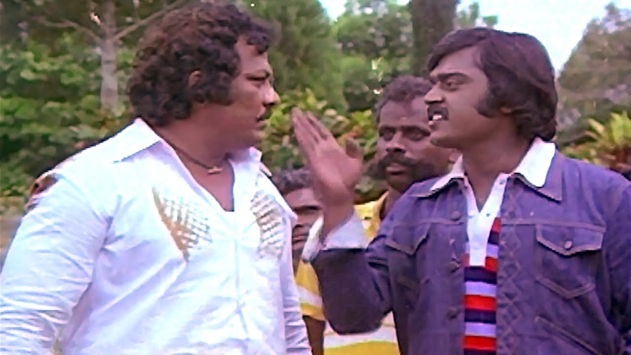 Vijayakanth Best Action Scene | Tamil Movie Super Scene | Neethi ...