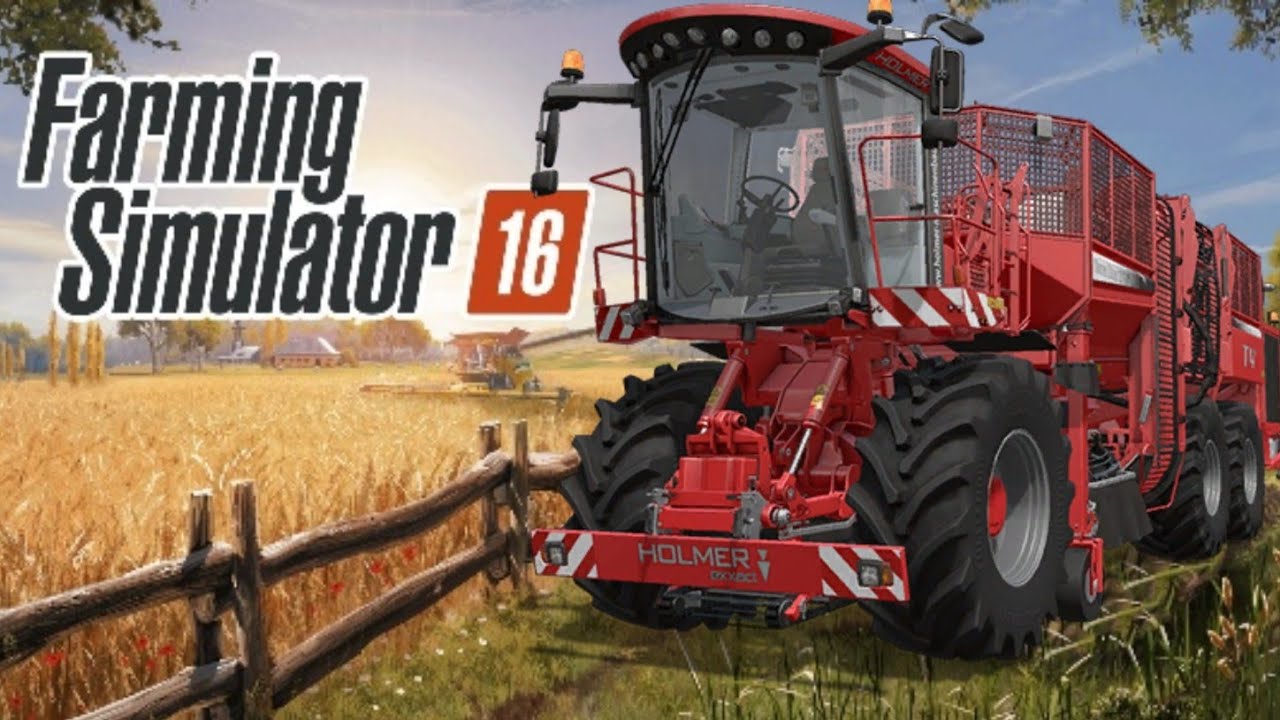 Farming Simulator 16 || Wheat Harvesting || Abhay gamerZ ||Timelapse ...
