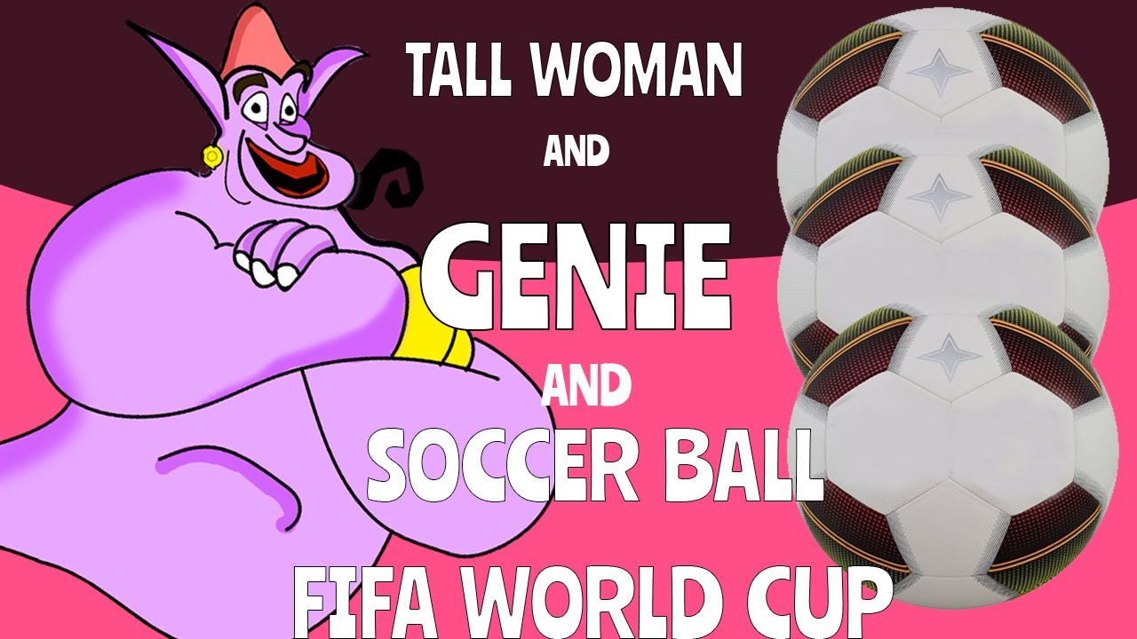 The Genie and The Magic Lamp | FIFA World Cup And | Cartoon | Genie And ...