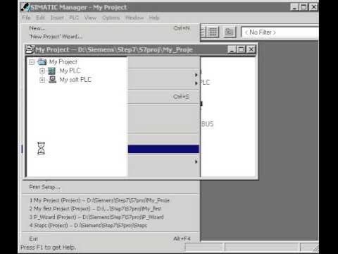 9. ARCHIVE / RETRIEVE A PROJECT - Step7 Manager S7-300 - YouTube