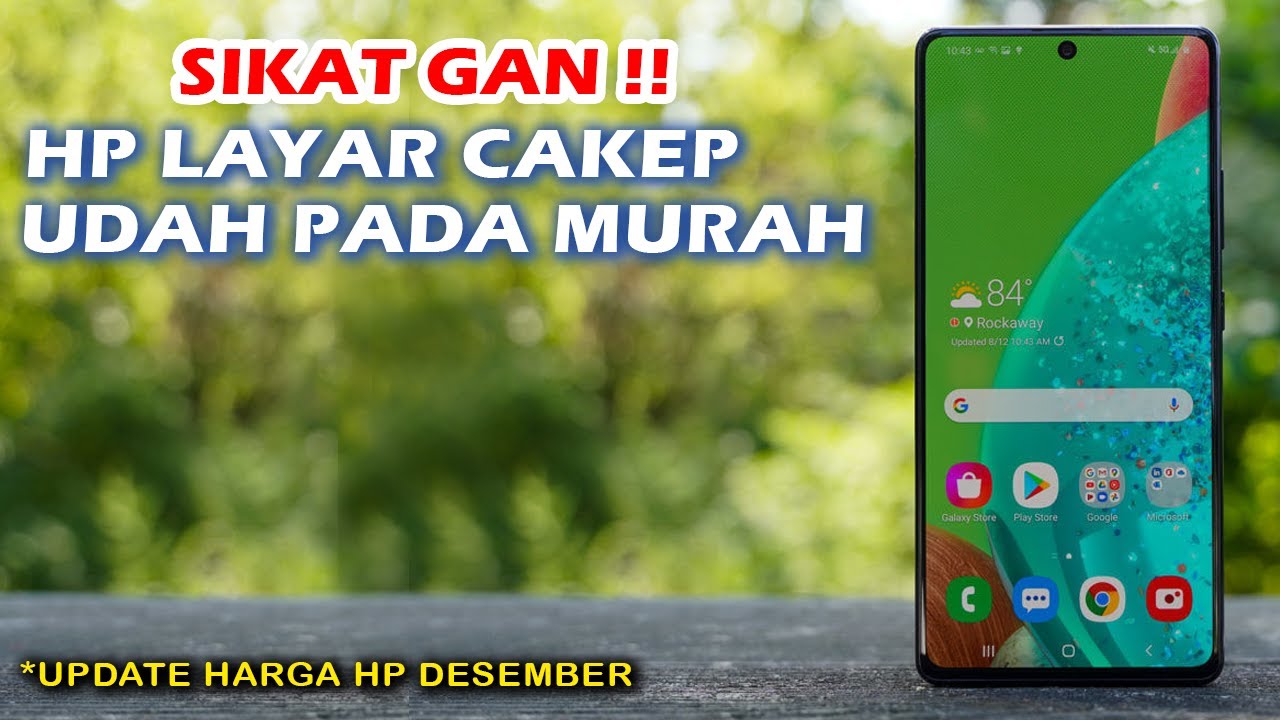 5 HP LAYAR SUPER AMOLED TURUN HARGA PER DESEMBER 2020 - YouTube