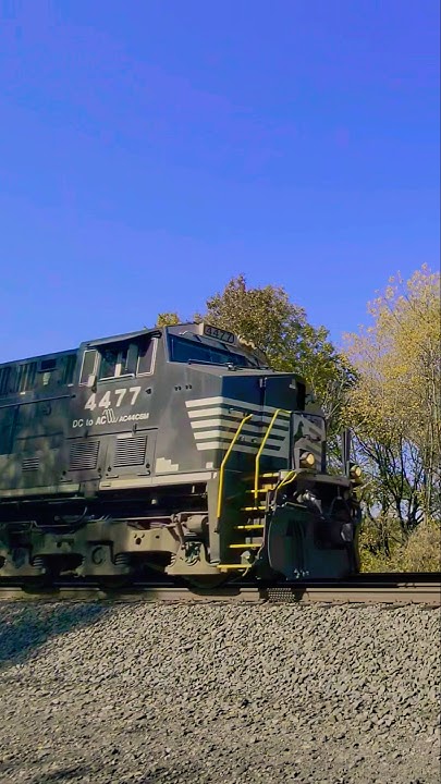 4477 and 4060 NS Locomotives - YouTube