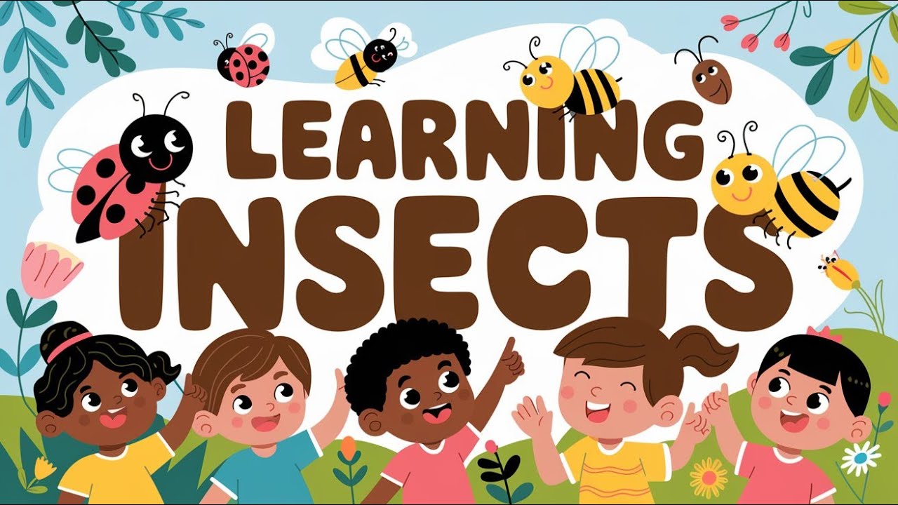 Learn About Insects for Kids | Fun & Educational Bug Adventure with JD ...