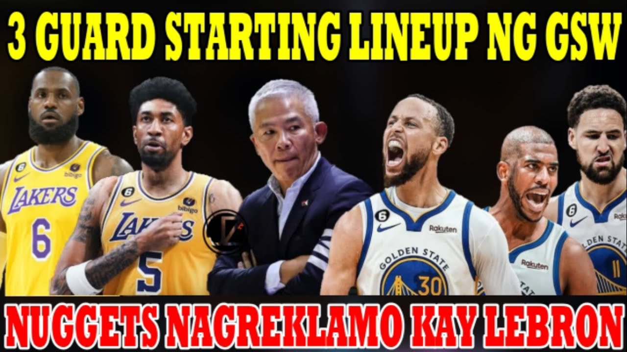 NUGGETS NAGREKLAMO sa LAKERS SUPERTEAM dahil kay WOOD | GSW 3 Guard ...