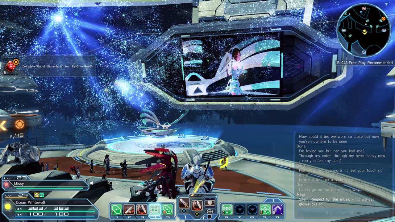 Pso2 closed beta live concert was pretty cool :o - YouTube