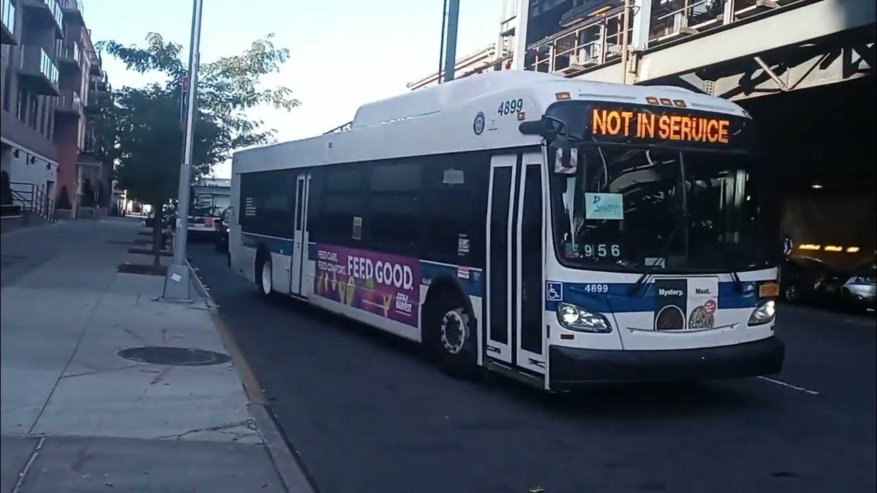 MTA NYCT Subway: 2011 New Flyer XD40 #4899 Not In Service - YouTube