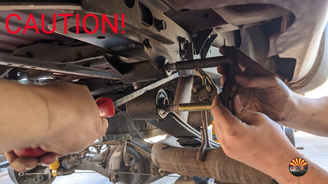 First Gen Tacoma Gets New Leaf Springs! - YouTube