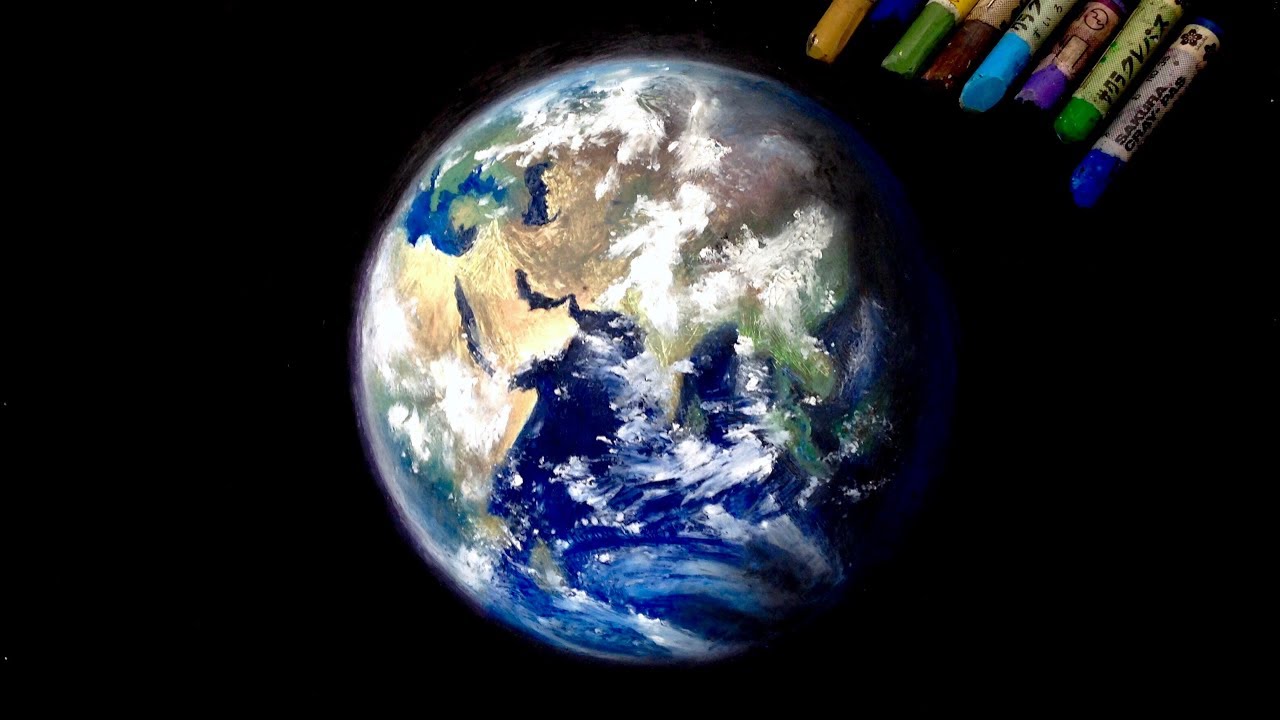 Oil Pastel Earth Drawing at Paula Banks blog Oil Pastel Earth Drawing at Paula Banks blog