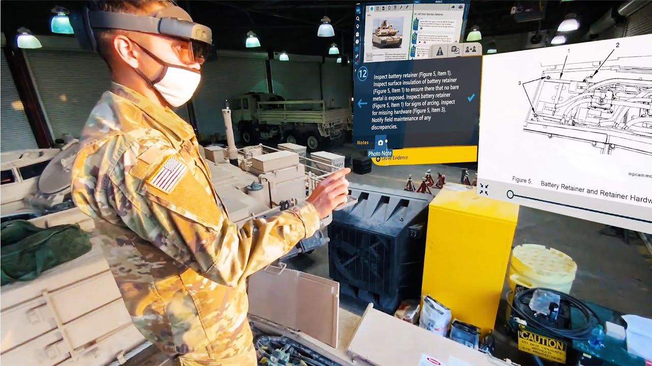 Manifest AR Digital Work Instruction for Defense Operations - YouTube