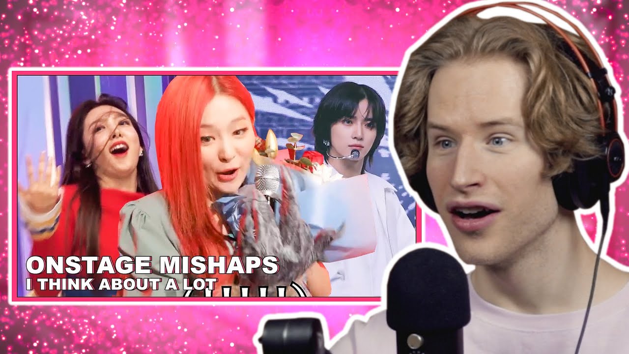 HONEST REACTION to funny onstage mistakes/accidents i think about a lot ...