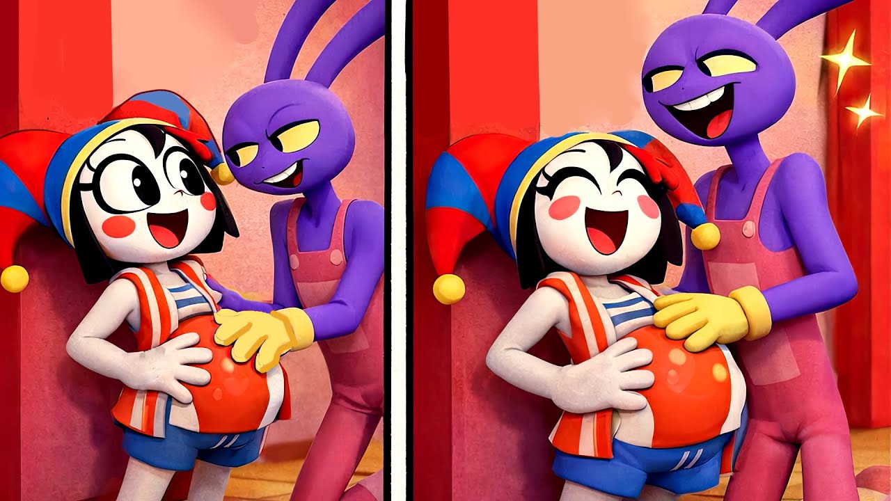 Pomni Is Pregnant 😮| Jax x Pomni | The Amazing Digital Circus Comic ...
