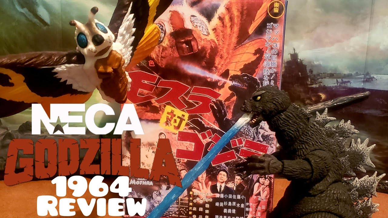 Godzilla Vs Mothra 1964 Poster