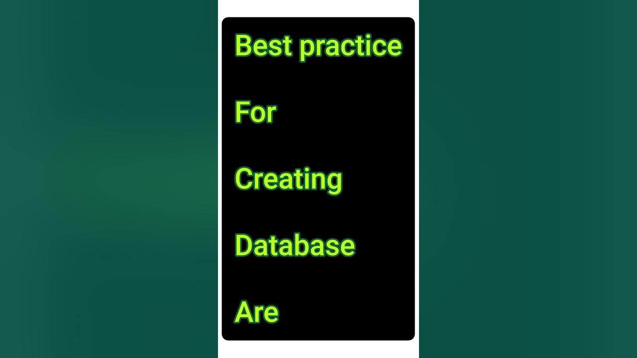 Creating A Database In Mysql Mysql Tutorial For Beginners Mysql Tutorial 2023 Youtube