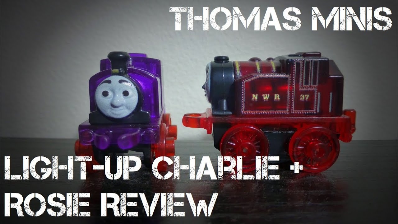 Thomas MINIS Light-Up Rosie and Charlie Review: She's Red! - YouTube