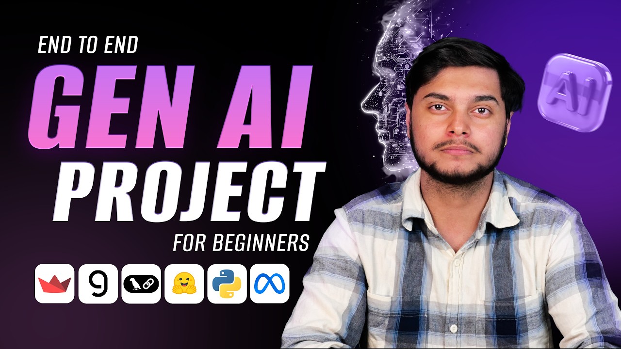 Complete Generative AI Project Tutorial for Beginners (Easy) | Build ...
