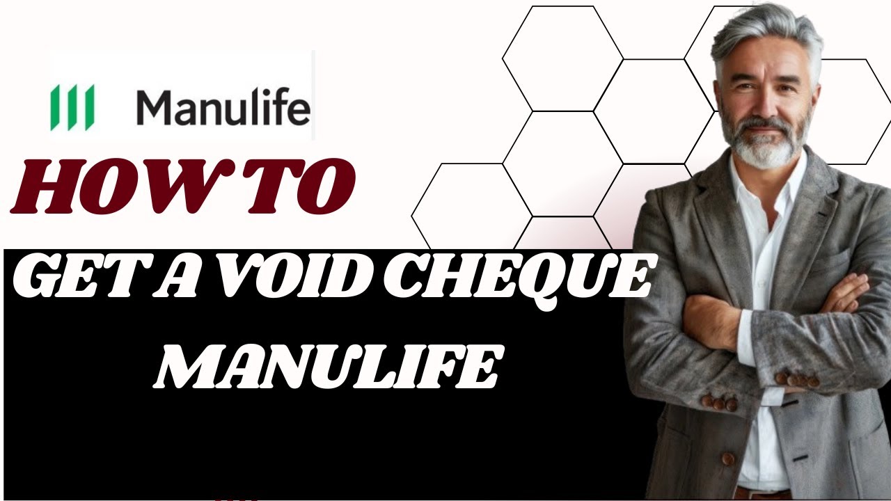 How To Get A Void Cheque Manulife I Double Z Youtube 1180