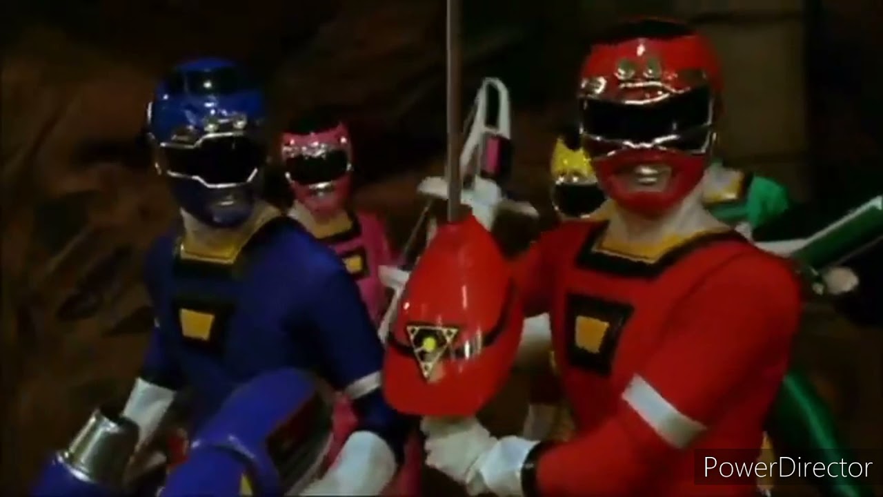 Power Rangers Turbo - Movie - Power Rangers vs Maligore - YouTube