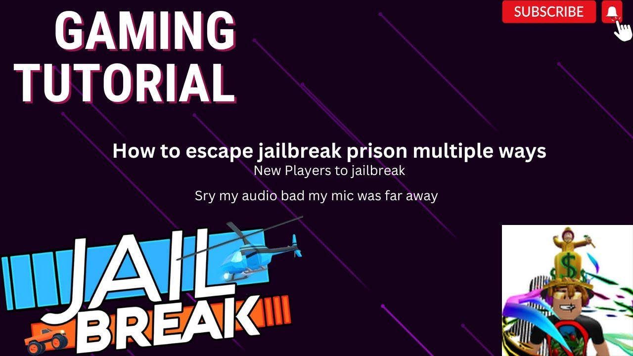 How to escape jailbreak (New Player Edition) - YouTube