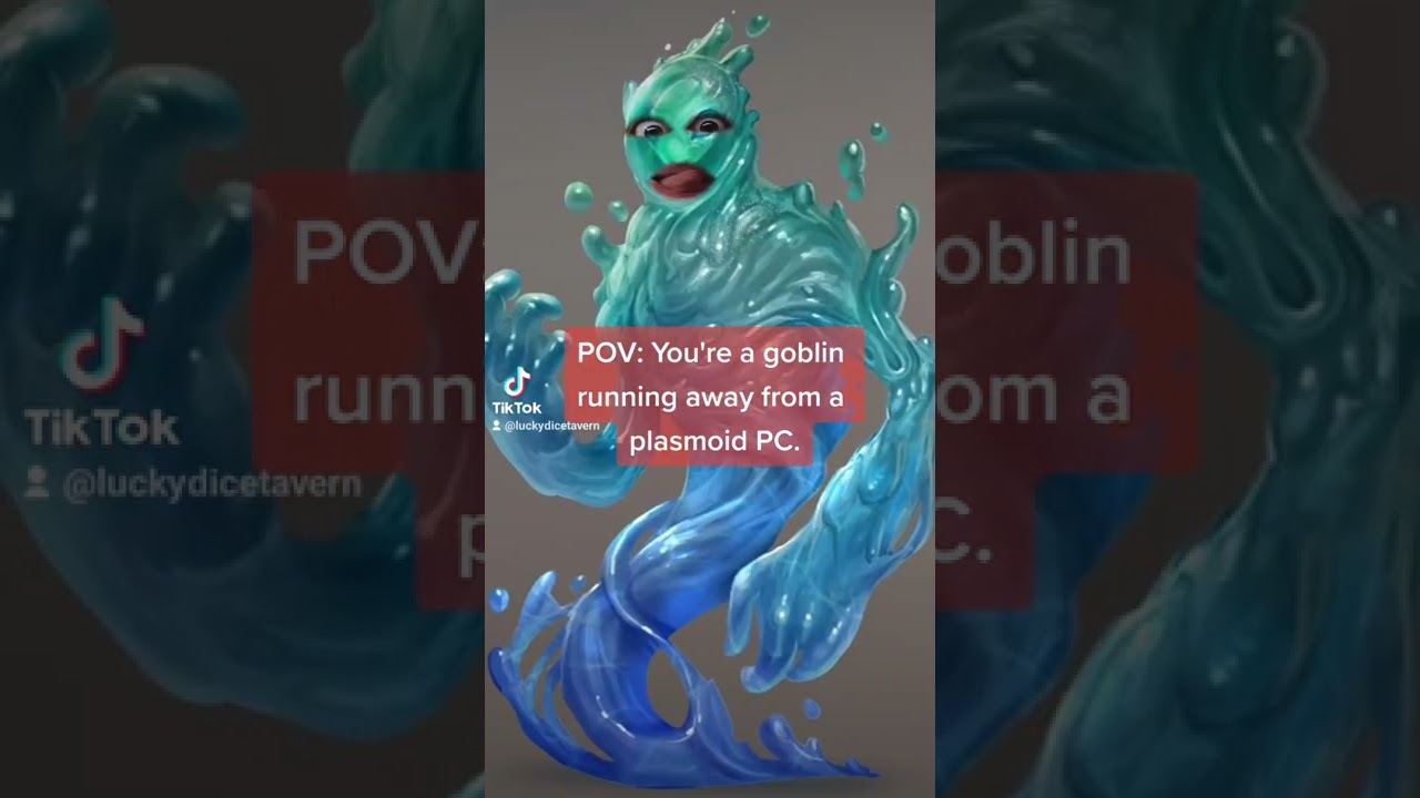Plasmoid PC vs Goblin - DND Memes - YouTube