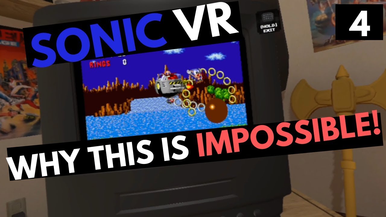 WHY THIS GAME IS IMPOSSIBLE! - Sega Mega Drive Sonic VR - Episode 4 ...
