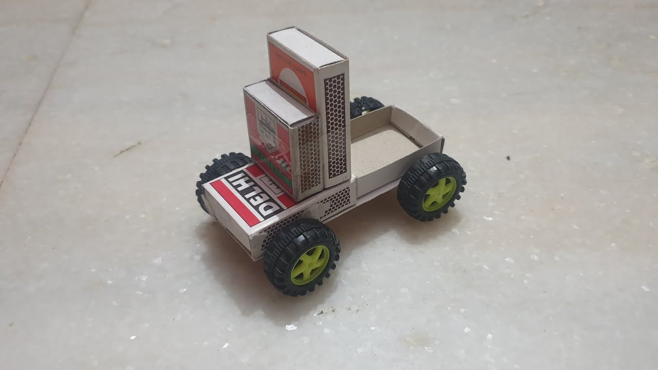 DIY match box truck at Home | I have made DIY truck - YouTube