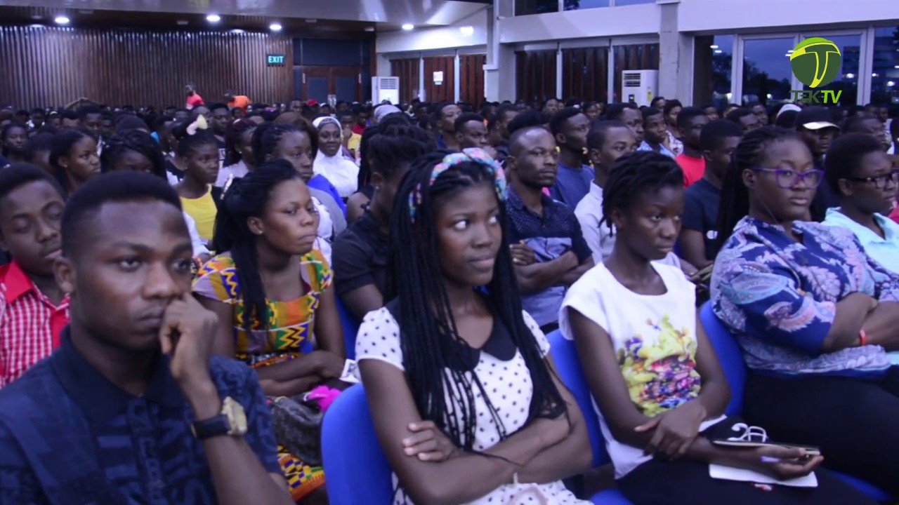 KNUST SRC President speaks to the Freshers -2018 - YouTube