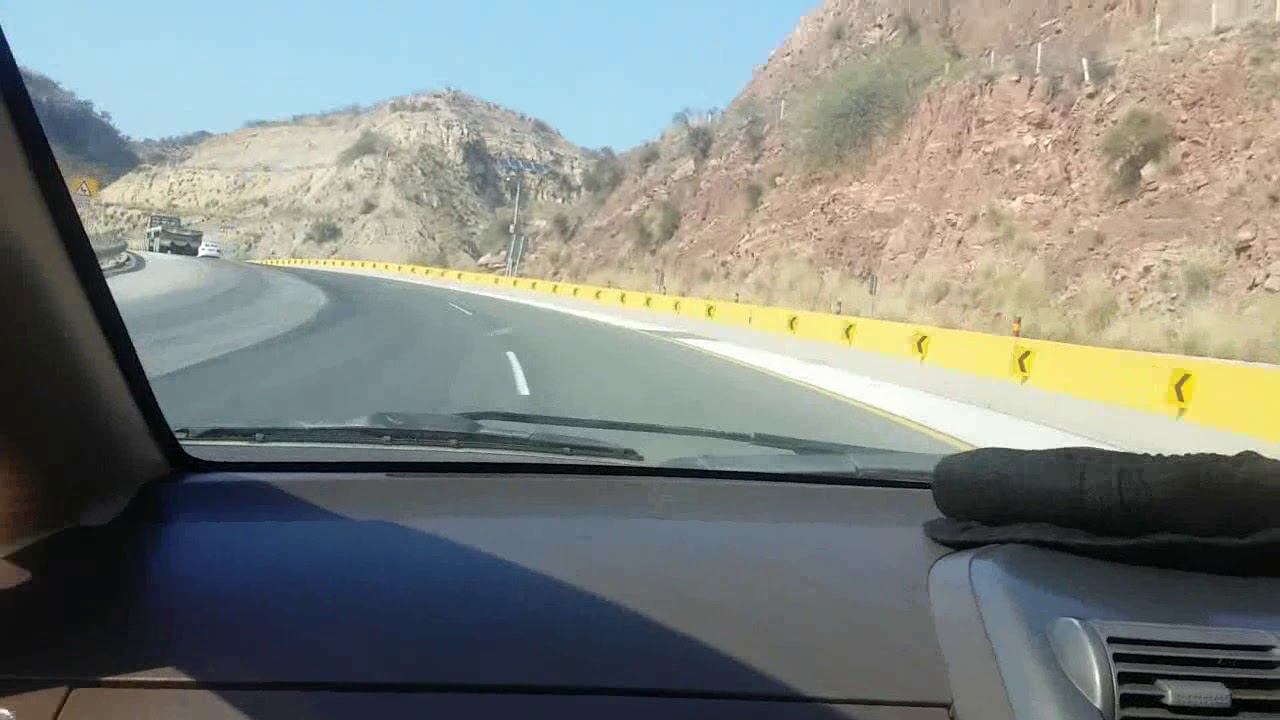 Passing throug Salt Range motorway pakistan - YouTube
