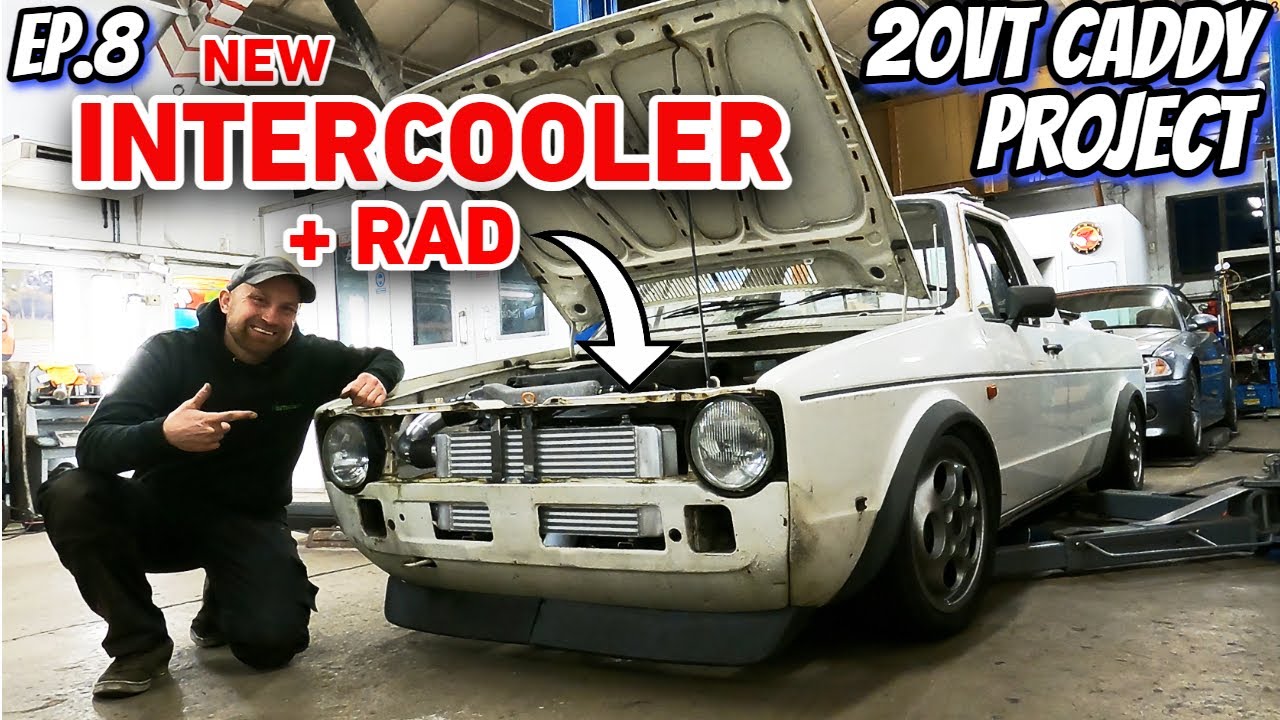 Ep8. New INTERCOOLER PACKAGE for the Mk1 Caddy 20v Turbo Project! - YouTube