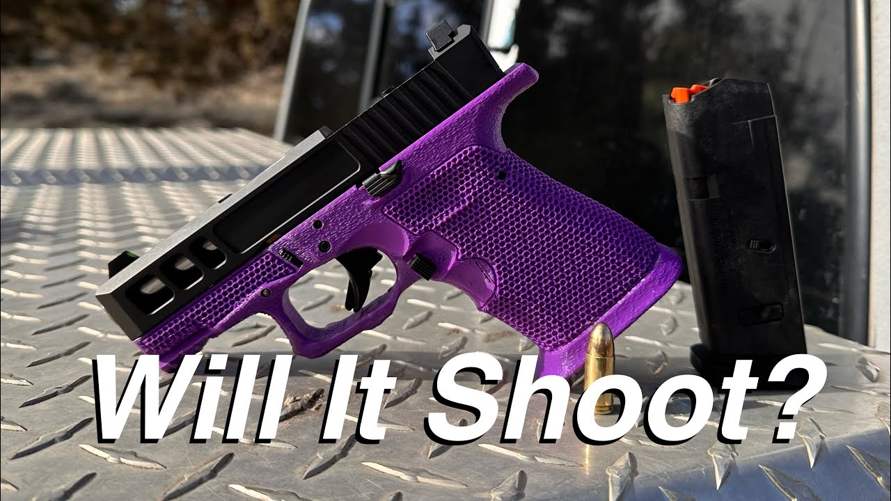 3D Printed Glock 26x First Shots (ReUpload) - YouTube