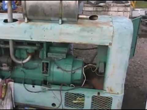 Onan 12.5 kw Diesel Generator - YouTube