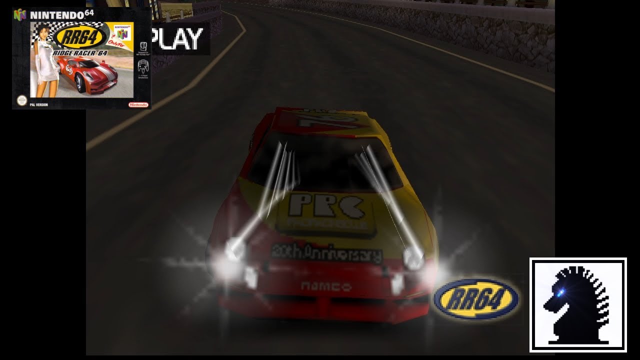 N64 Ridge Racer 64 - Stage #9: Renegade Expert | Pac Racing (End Loop 1 ...