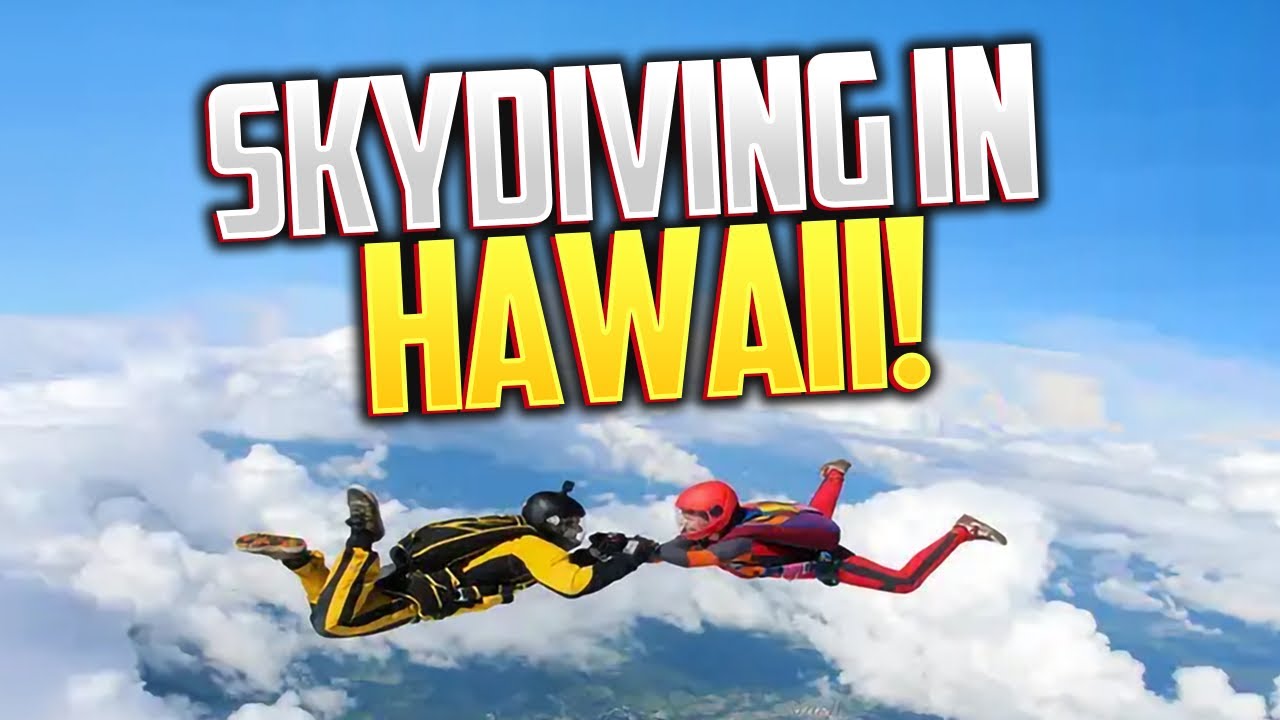 Surprise! We went skydiving in Hawaii! #dillingham airfield - YouTube