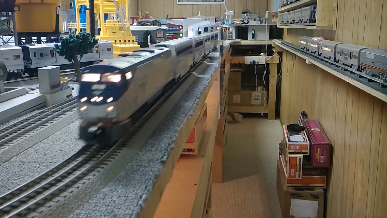 Williams Trains Genesis Amtrak #63 and 6 MTH Railking Surfliner Cars ...