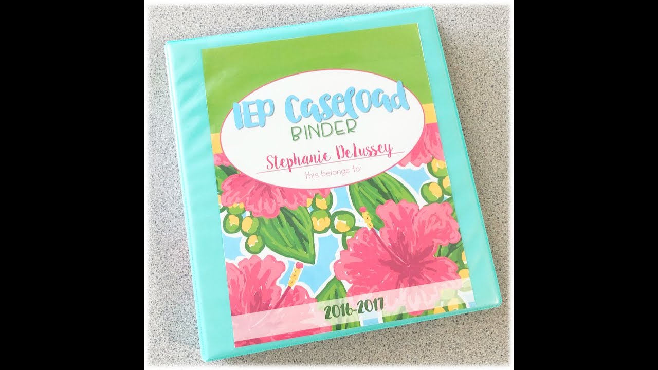 IEP Caseload Management Binder for Special Ed Teachers - A Look Inside ...