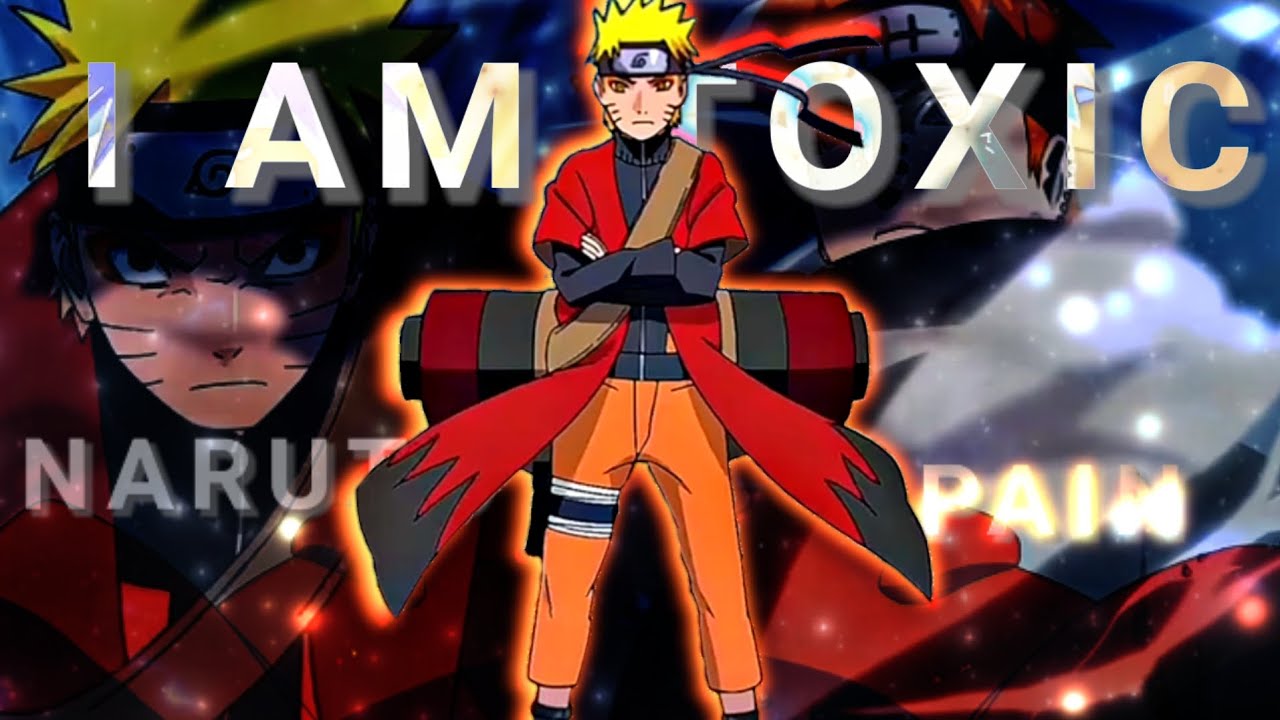 I AM TOXIC - NARUTO VS PAIN SIX PATHS(AMV/EDIT) 🔥 #youtube - YouTube