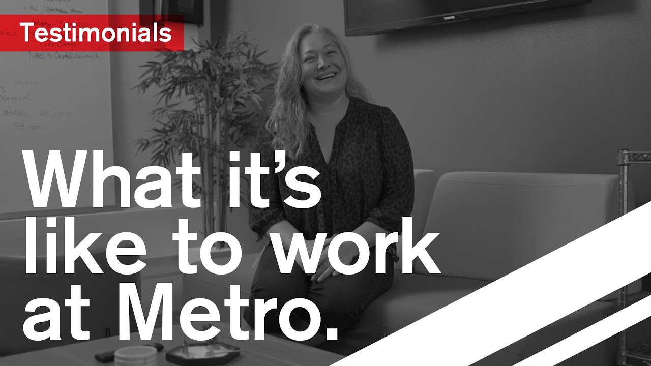 What it’s like to work at Metro - YouTube