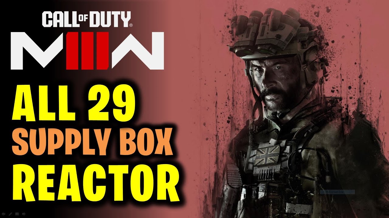 Reactor: All 29 Weapons & Items Locations | Supply Box Collectibles ...