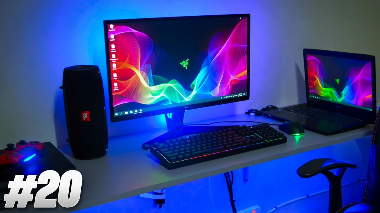 6 SETUPS de LAPTOP HUMILDES y BARATOS | Revisando setups #20 - YouTube