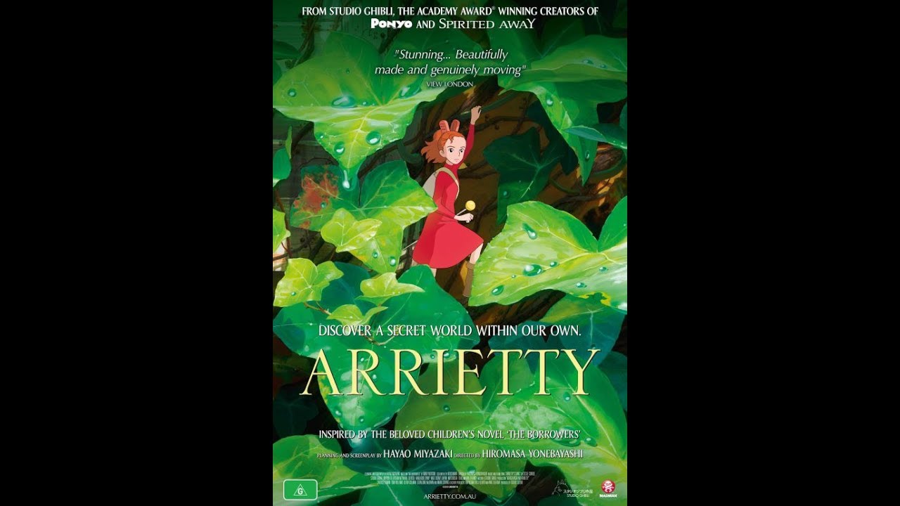 MangaMan's Month of Studio Ghibli: Secret World of Arrietty (2010) Re ...