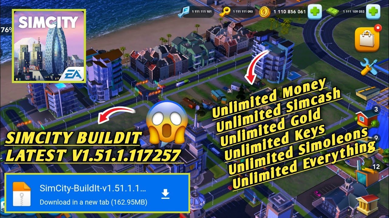 Simcity BuildIt 1.51.1.117257 Mod Apk | Simcity Mod Apk Unlimited Money ...