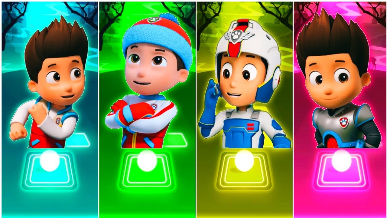 RYDER TEAM 🆚 RYDER 🆚 RYDER 🆚 RYDER | Tiles Hop EDM Rush! - YouTube