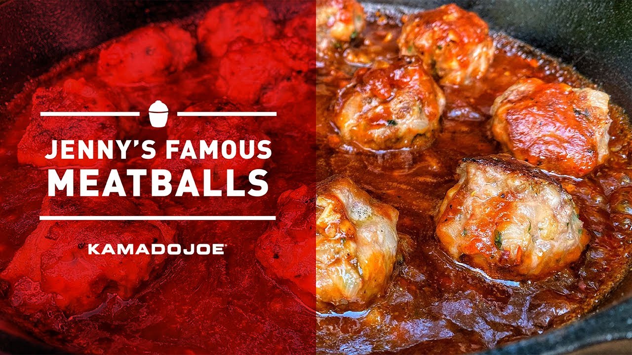 Jenny's Famous Meatballs | Chef Eric Recipe - YouTube