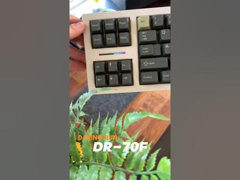 Daring Run DR-70F, a budget banger! #keyboard #mechanicalkeyboard #typing #gaming #reels #asmr ...