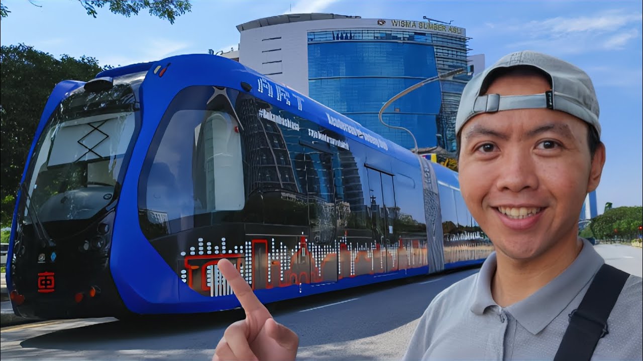The First-Ever Autonomous Rapid Transit Trackless Tram In Putrajaya ...