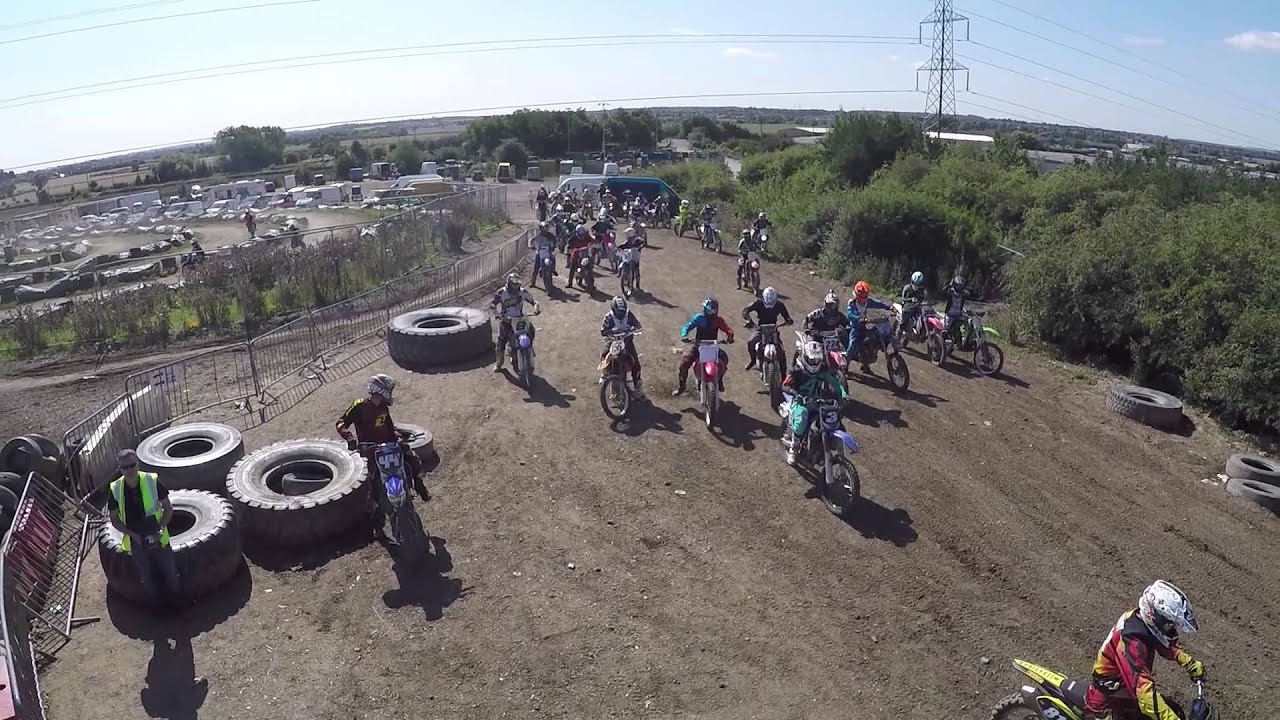 Motocross rider video profiles with aerial filming. - YouTube