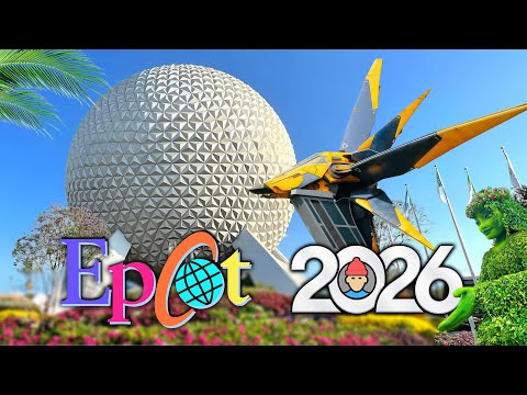 EPCOT RIDES & ATTRACTIONS 2026 | Walt Disney World